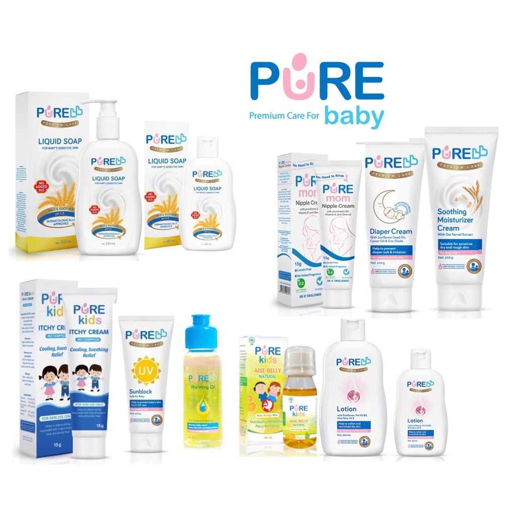 Jual PureBB Pure BB Pure Baby Warming Oil with Cajuputi dan Lavender ...