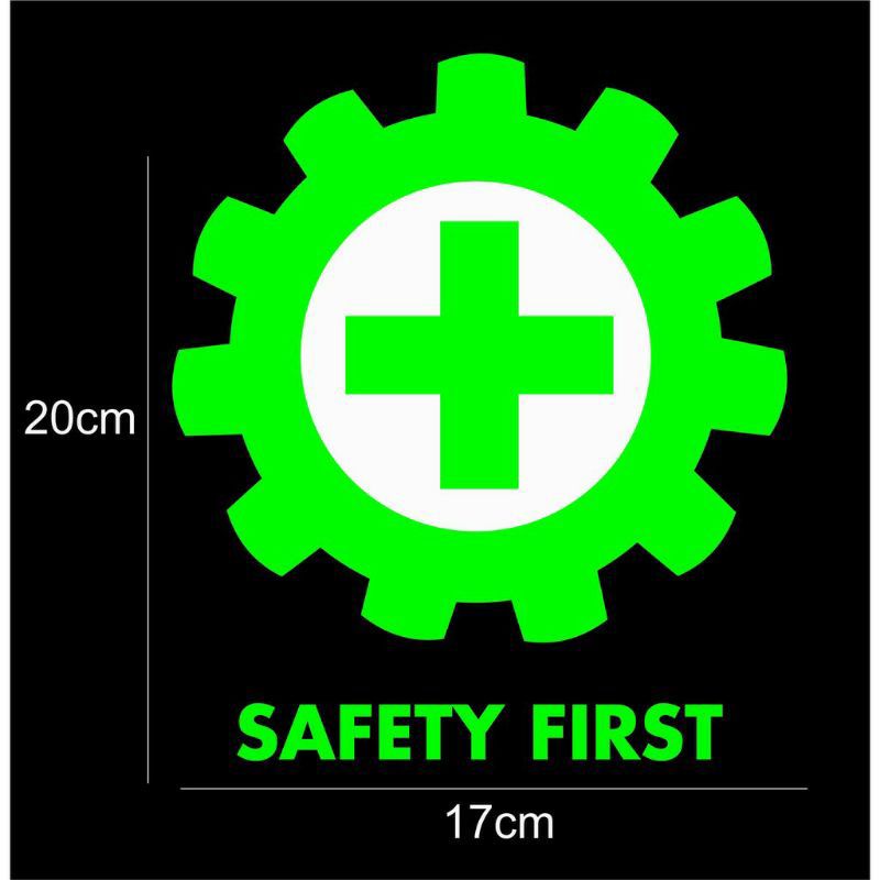 Jual stiker cutting SAFETY FIRST stiker buat mobil motor | Shopee Indonesia