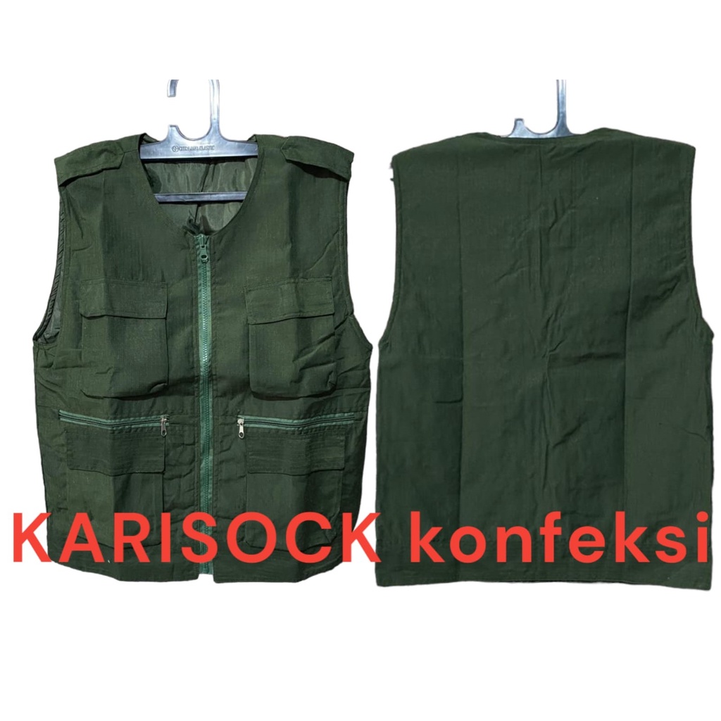 Jual Rompi tactical - rompi king - rompi - banyak saku kantong - rompi ...