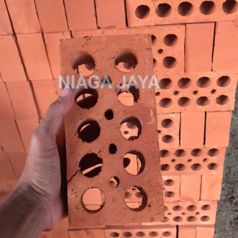 Jual Bata Merah, Bata expose, Batu Bata, Bata Tanah Liat | Shopee Indonesia