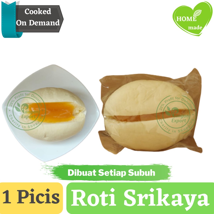 Jual Roti Srikaya , Roti Serikaya Kukus Kue Jajanan Pasar | Shopee ...