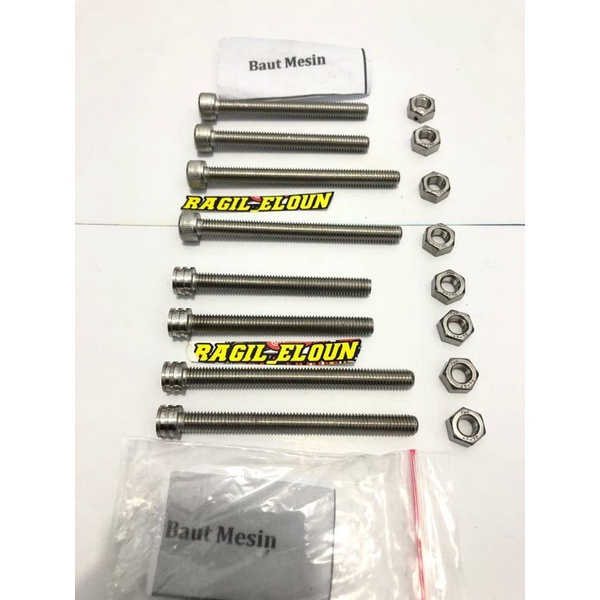 Jual BAUT L STAINLESS THE A2-70 BUBUT STENLIS PANGKON MESIN TIGER MEGAPRO GL CB | Shopee Indonesia