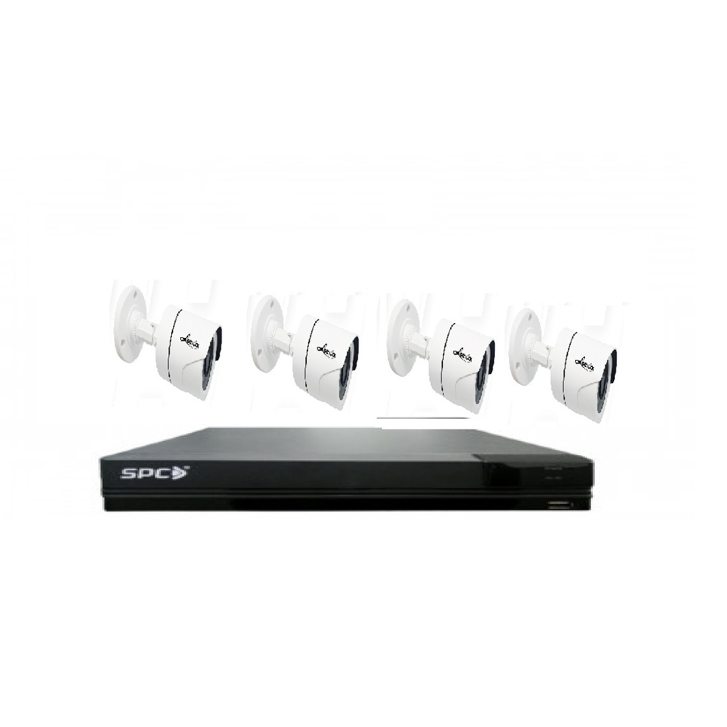 Jual PAKET CCTV 4 CAMERA / 4 CHANNEL 2MP | Shopee Indonesia