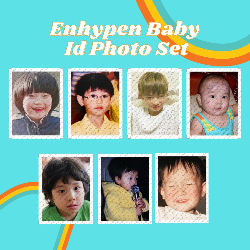Jual ENHYPEN BABY ID PHOTO SET | Shopee Indonesia