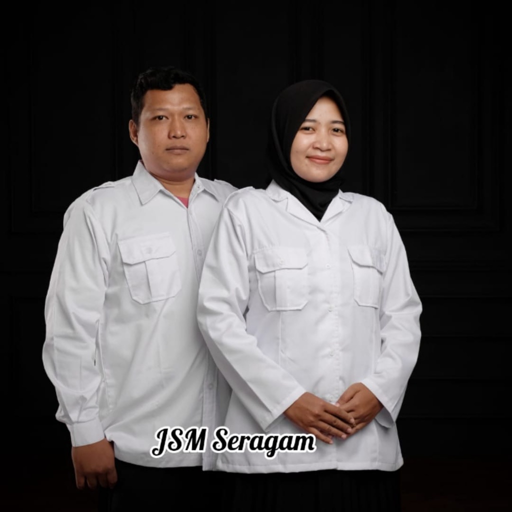 Jual Seragam Baju Putih Pria dan Wanita PSN ASN PERAWAT SUSTER PPL ...