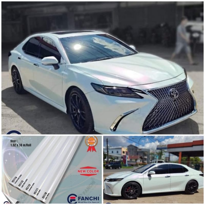 Jual Stiker Skotlet Putih Lembayung Lebar150cm Sticker Putih Mutiara ...