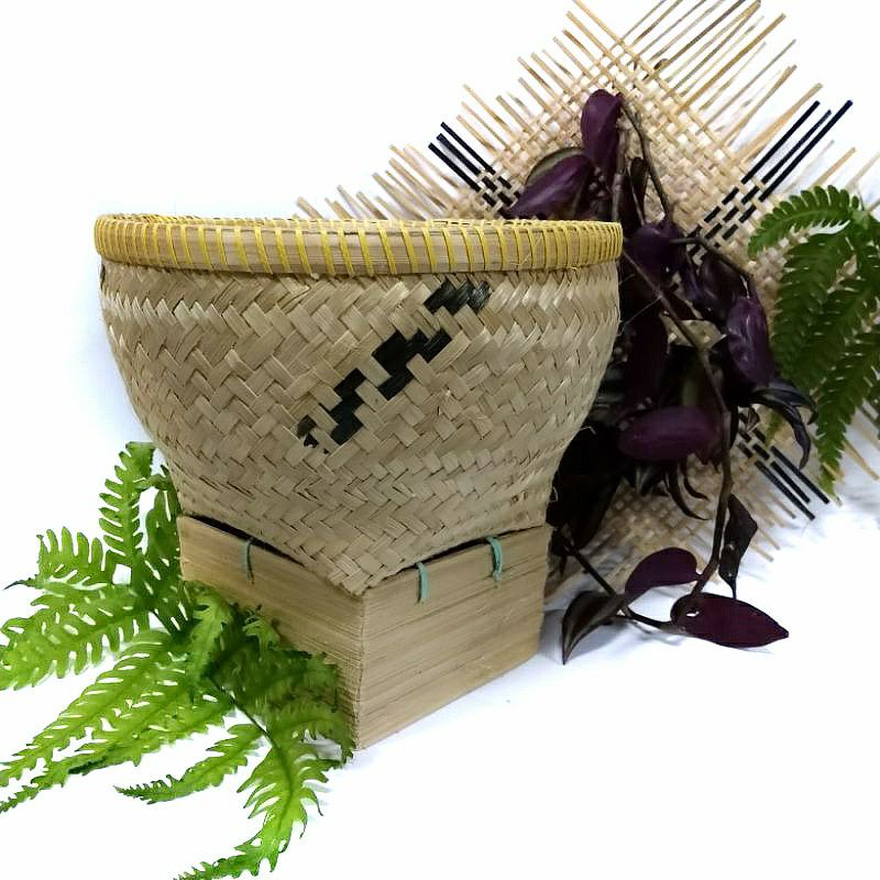 Jual bakul nasi bambu boboko 2 liter beras murah banget | Shopee Indonesia