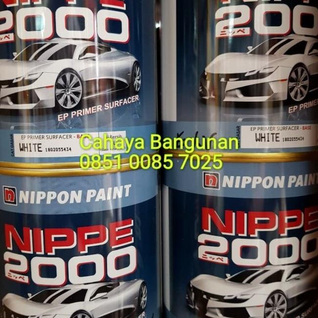 Jual NIPPE 2000 Cat Dasar Epoxy Primer Putih / Abu 2Komponen 1Kg 1 Kg Liter - Abu-abu | Shopee ...
