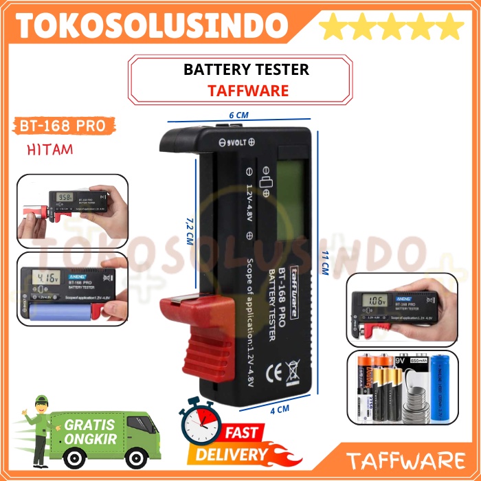 Jual Battery Tester Universal Analog DIGITAL BT 168 PRO / Alat Cek ...