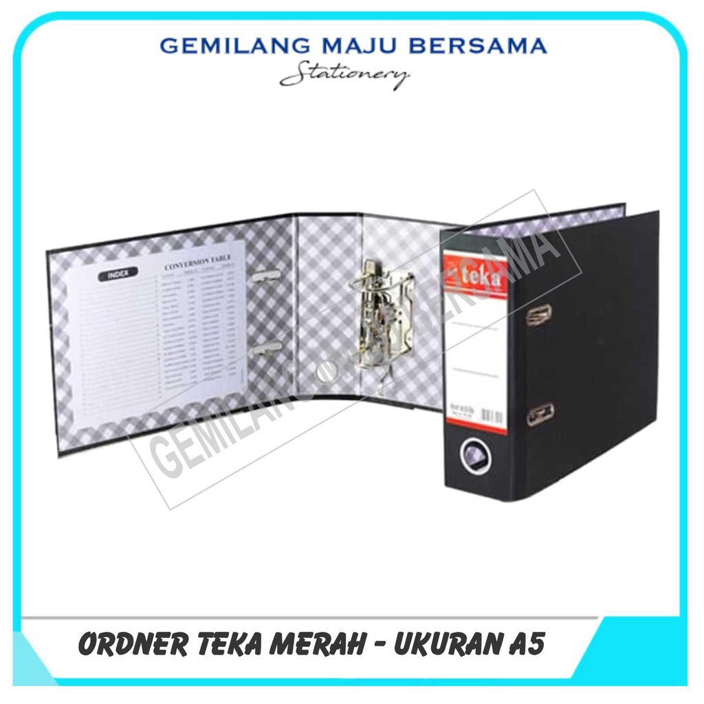 Jual Map File Ordner Odner Teka Merah 102 Kwitansi A5 7cm (Harga Per Buah) | Shopee Indonesia