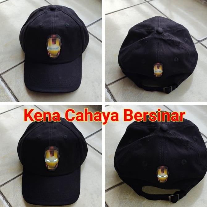 Jual Topi Iron Man Cotton (Bersinar) | Shopee Indonesia
