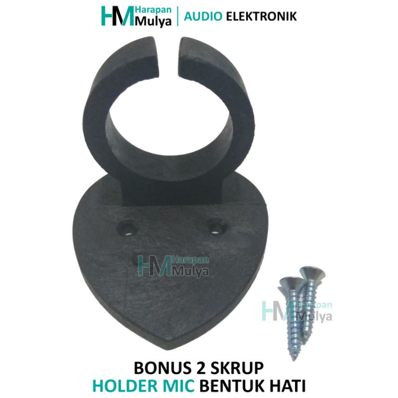 Jual Holder Mic Skrup / Dudukan Stand Capit Jepit Microphone Bentuk ...