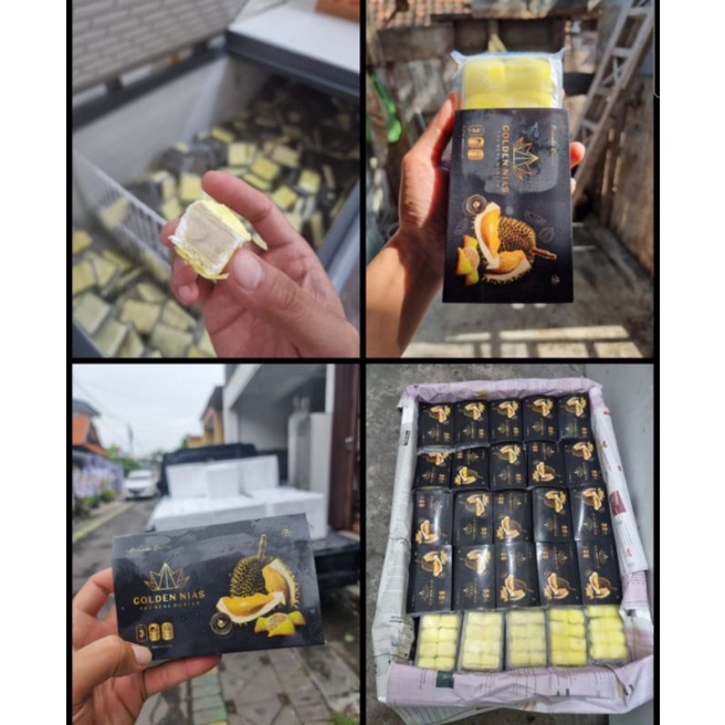 Jual pancake mini durian golden nias premium isi 8 pcs | Shopee Indonesia