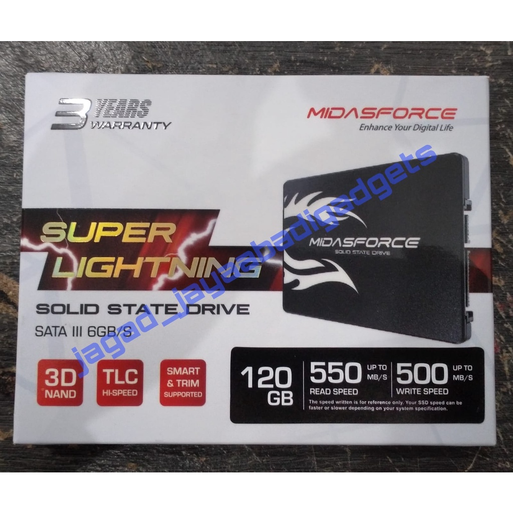 Jual SSD Midasforce 128GB | Shopee Indonesia