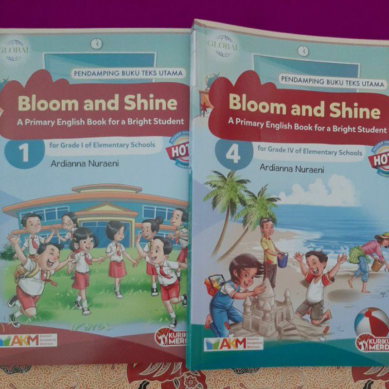 Jual AT Bahasa Inggris SD/MI kelas 1,2,3,4,5,6 (Bloom and Shine ...