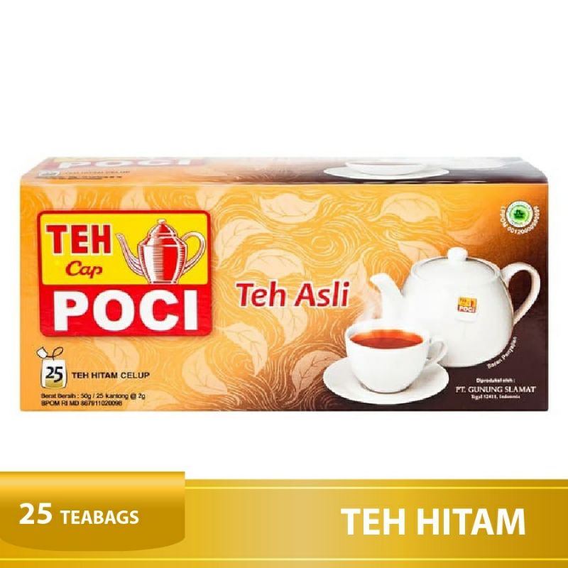 Jual TEH CAP POCI WANGI TEH ASLI ISI 25 KANTONG TEH TERMURAH SUDAH ...