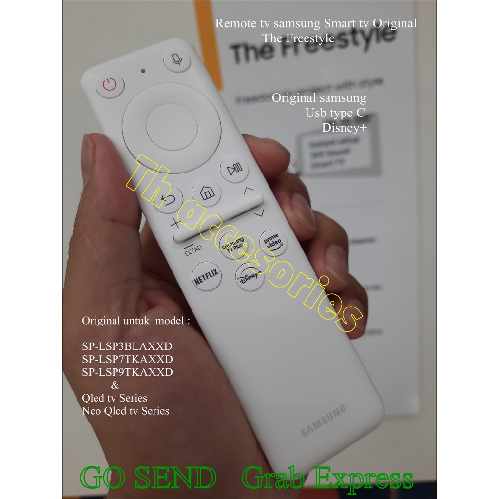 Jual Remote tv samsung smart tv The Freestyle Original new 2022 ...