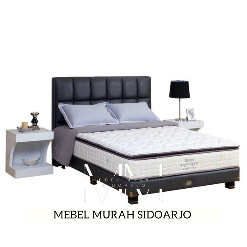 Jual Kasur Spring bed Guhdo Sapphire Dream 90 x 200 120 x 200 160 x 200 180 x 200 cm queen king ...