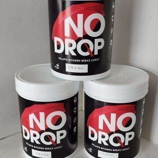 Jual No Drop Bitumen Black Cat Pelapis Anti Bocor dan Anti Karat / Waterproof 1 Kg | Shopee ...