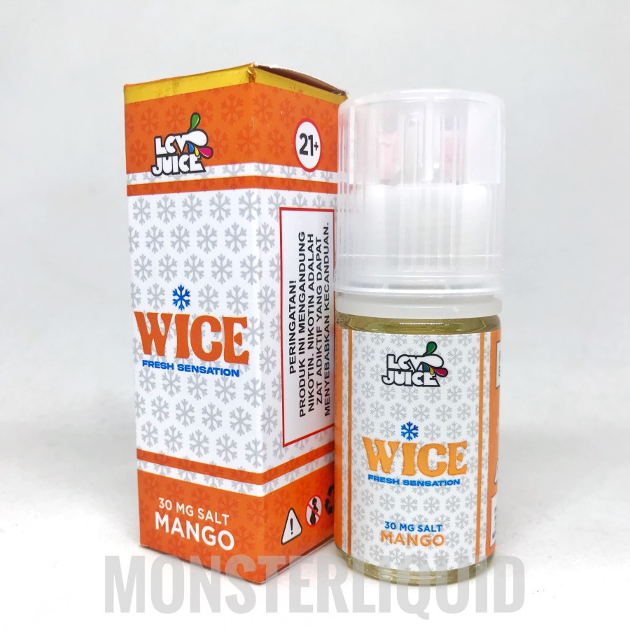 Jual SALT LCV JUICE WICE MANGO BY KING BREWERY 30MG 30ML | Shopee Indonesia