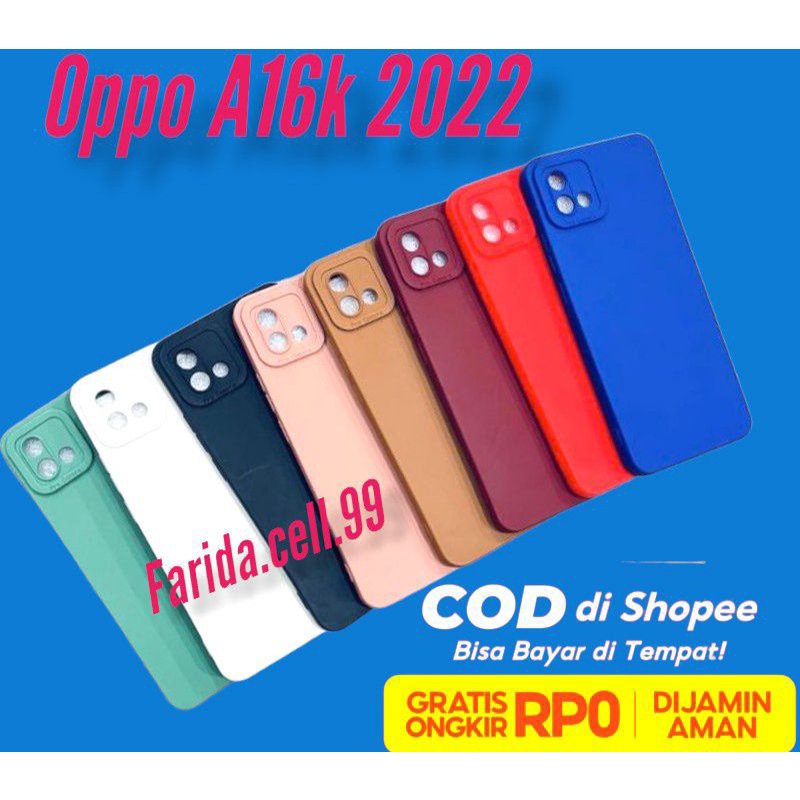 Jual SOFTCASE/CASE MACARON/SLICON JELLY OPPO A16K 2022/A16 TERBARU ...