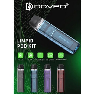 Jual DOVPO LIMPID POD KIT 15W 800mAh AUTHENTIC | Shopee Indonesia