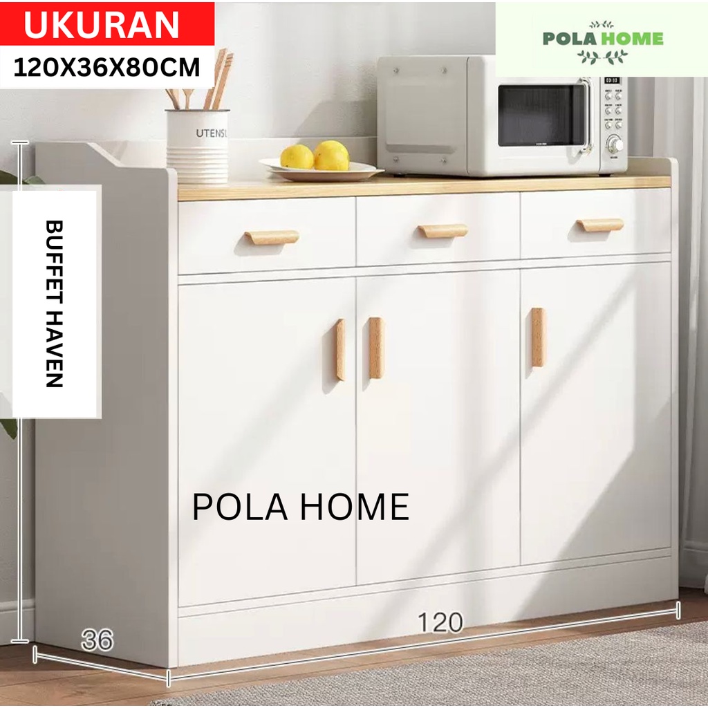 Jual Pola Cabinet Rak Dapur Tempat Penyimpanan Rak Serbaguna | Shopee Indonesia