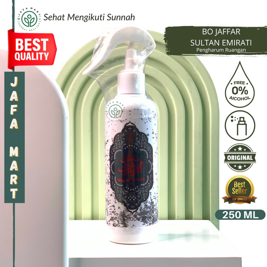 Jual Pengharum Ruangan Bo Jaffar Sultan Emirati Linen & Room Spray ...