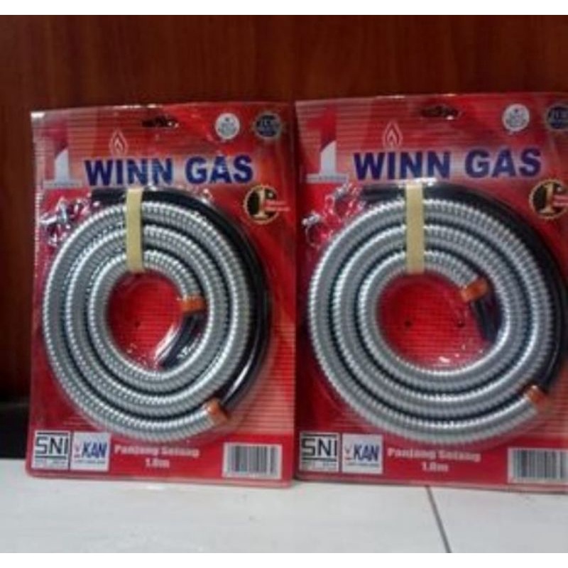 Jual selang gas flexible kompor gas, SNI, untuk berbagai merk kompor ...