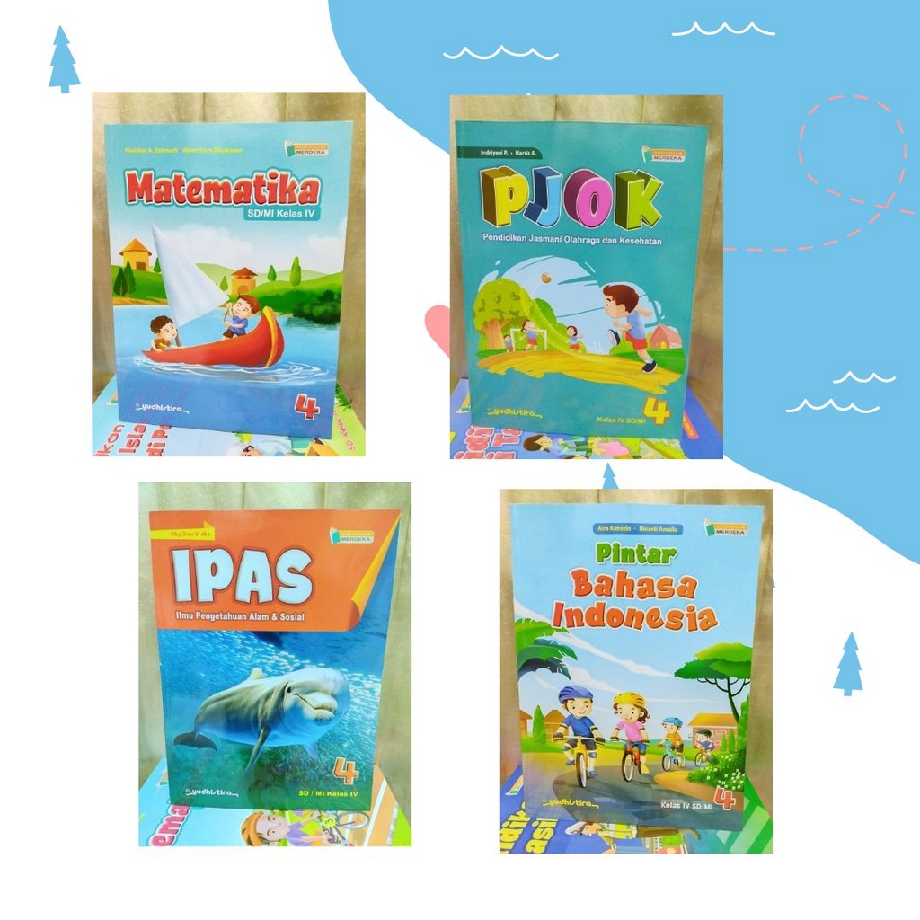 Jual Buku Paket SD Kelas 4 Kurikulum Merdeka - Yudhistira | Shopee ...