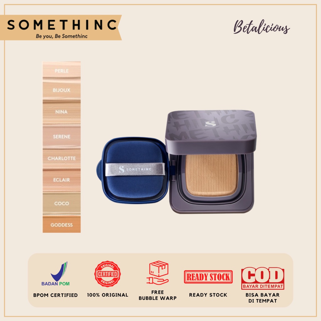 Jual [BPOM] SOMETHINC Copy Paste Breathable Mesh Cushion SPF 33 PA++ ...
