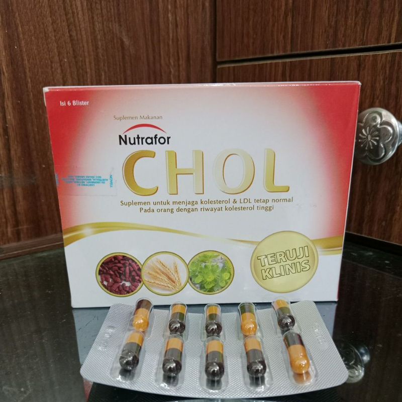 Jual Nutrafor Chol (1strip@10kapsul) | Shopee Indonesia