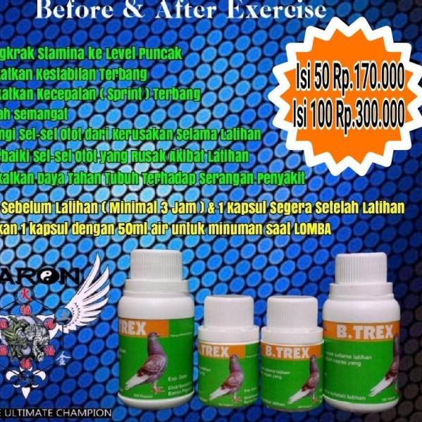 Jual B. trex Btrex baron isi 50 kapsul | Shopee Indonesia