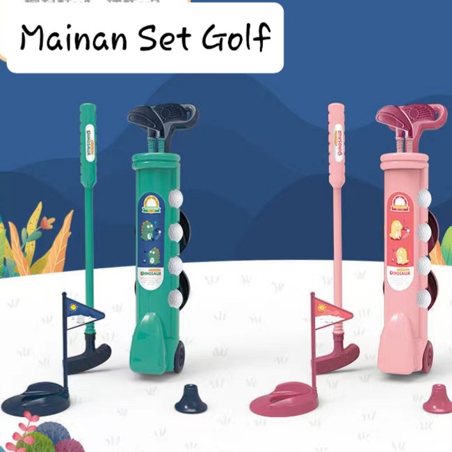 Jual [DK](BWL-50)Mainan Anak Golf Set Lengkap / Mini Gold Play Set ...