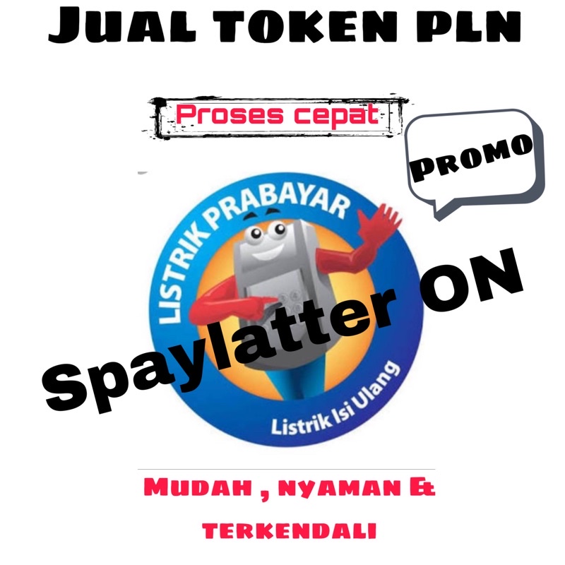 Jual (Promo) Token PLN listrik 20k , 50k , 100k | Shopee Indonesia