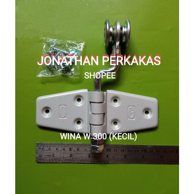 Jual wina engsel roda atas tengah bengkok (L)w300(kecil) | Shopee Indonesia