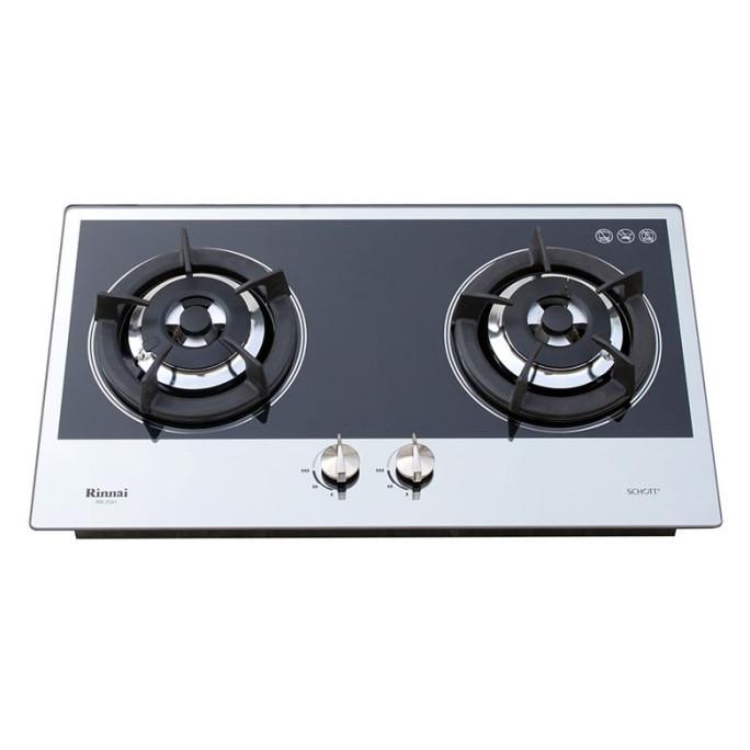 Jual POPULER RINNAI - KOMPOR TANAM 2 TUNGKU GLASS RB2GHCMB AFF546D65DF | Shopee Indonesia