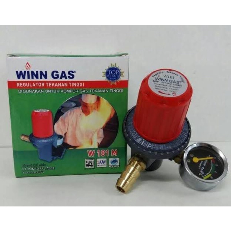 Jual regulator meter + putaran tekanan gas WIN GAS | Shopee Indonesia