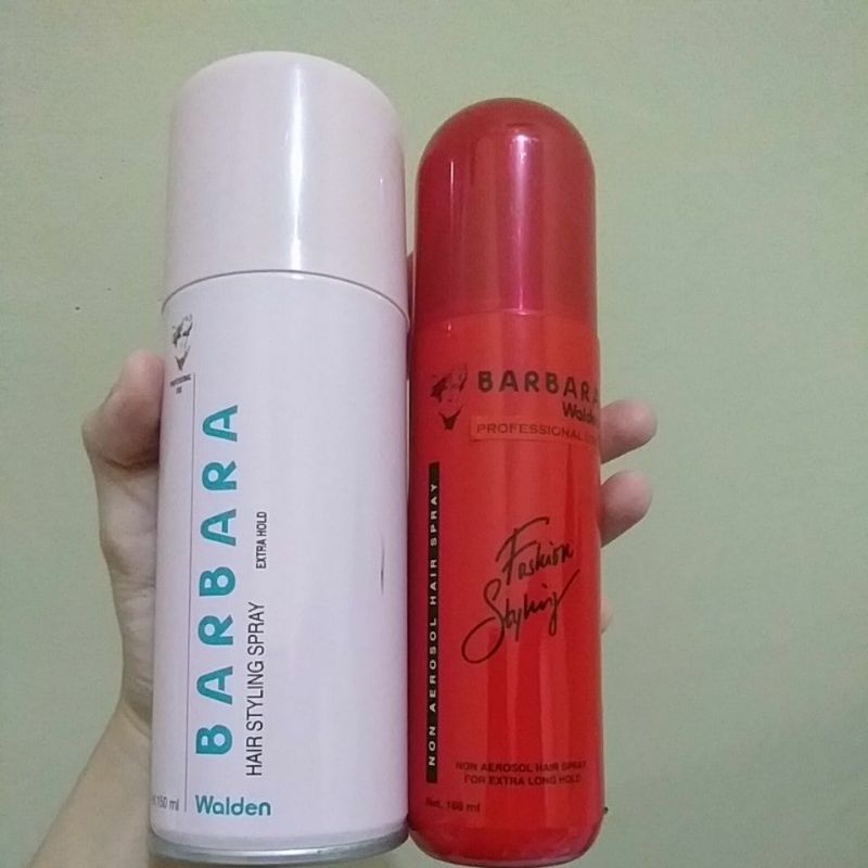 Jual BARBARA HAIR STYLING SPRAY NON AEROSOL EXTRA LONG HOLD | Shopee ...
