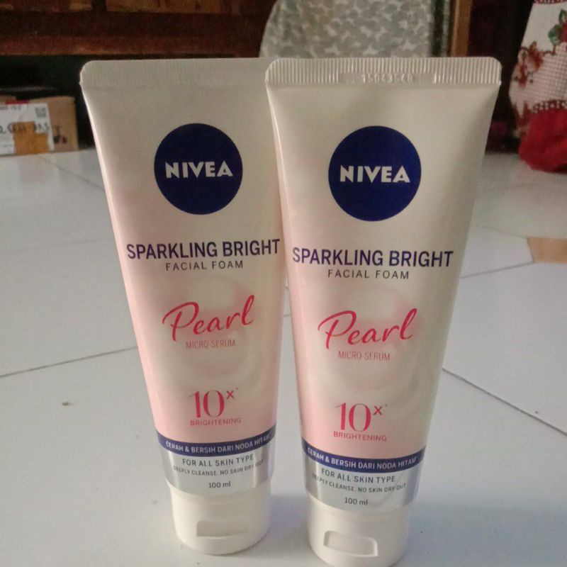 Jual sabun cuci muka Nivea sparkling bright 100ml | Shopee Indonesia