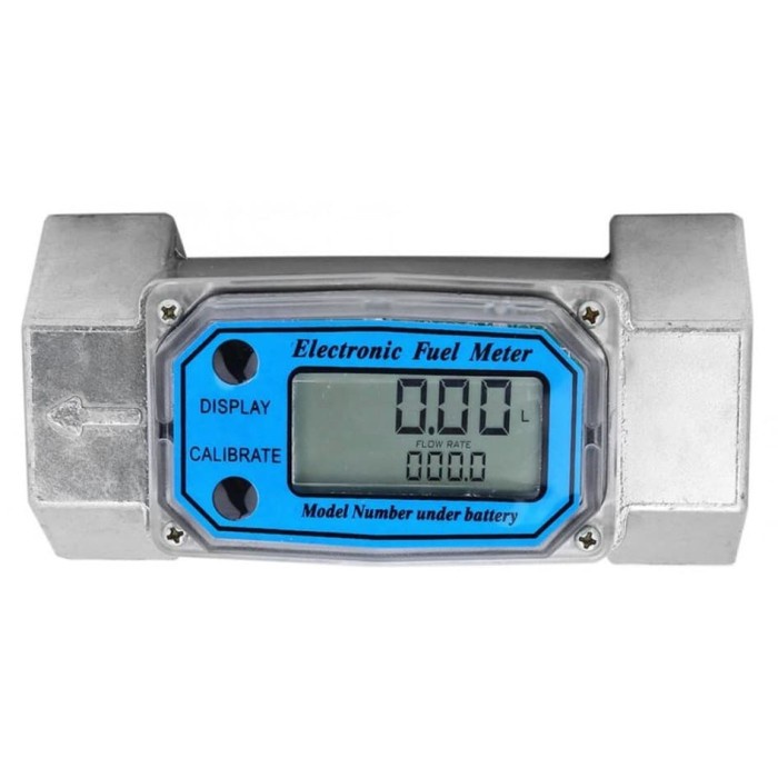 Jual Ukur Digital Turbine Flow Meter Solar Flow Meter 15-120L/Min 1 ...