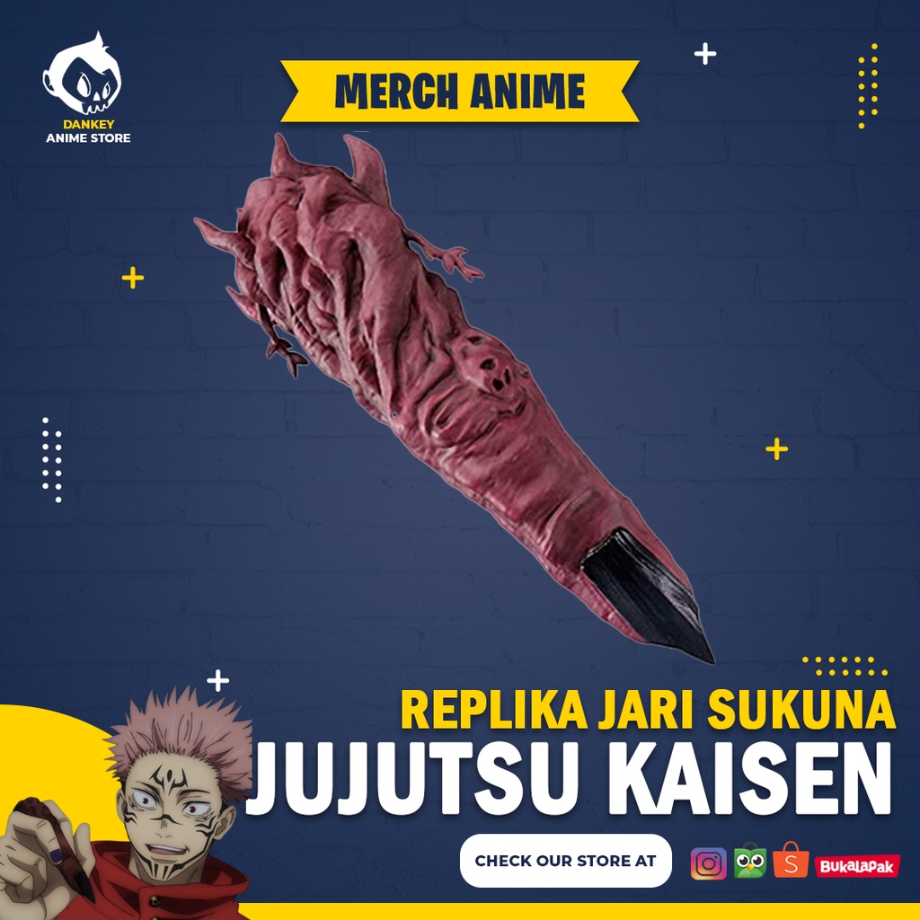 Jual Jari Sukuna Anime Jujutsu Kaisen | Shopee Indonesia