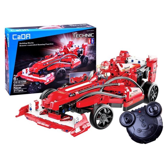Jual Double E CaDA Bricks Formula Racer C51010W Remote Control Perfect ...