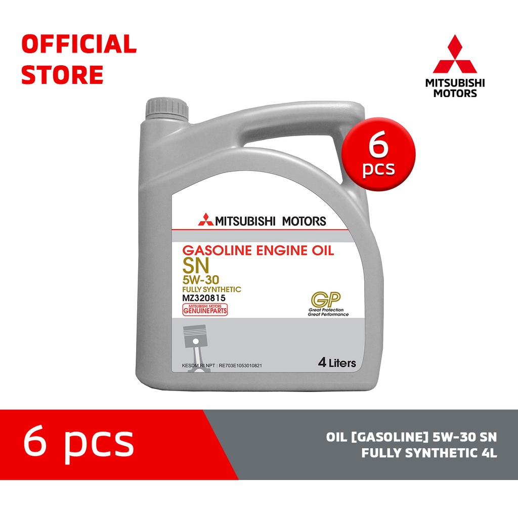 Jual PAKET OLI 5W-30 SN 4L FULLY SYNTHETIC OIL (6 x 4L) | Shopee Indonesia