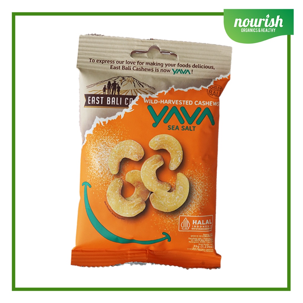 Jual East Bali Cashew (YAVA), Sea Salt Cashew Nut 35gr | Shopee Indonesia