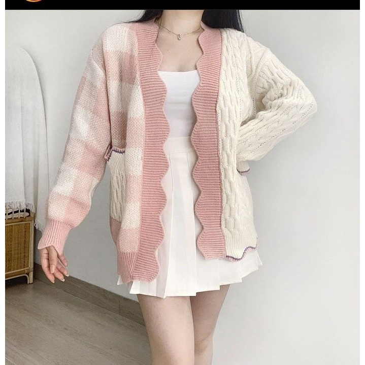 Jual Fluor.Inc - Cardigan Rajut Wanita Oversize Premium / Cardigan ...
