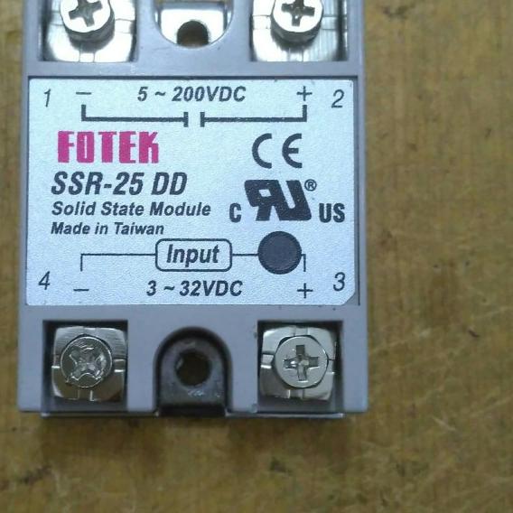Jual FOTEK SSR-25DD 25A Solid state relay SSR DC control DC 3-32VDC/5-220VD | Shopee Indonesia