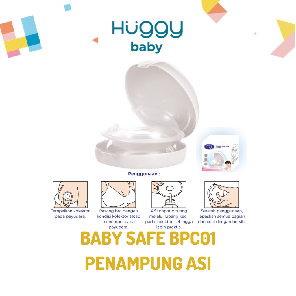 Jual Baby Safe BPC01 Wearable Breast Milk Collector | Penampung ASI ...