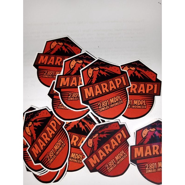Jual Stiker Gunung / Gunung Sticker / Macam Macam Stiker Gunung 2 ...
