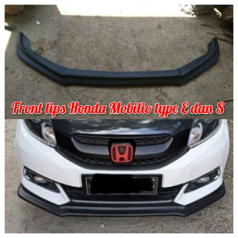 Jual front lips winglet bumper Honda Mobilio type E dan S | Shopee ...